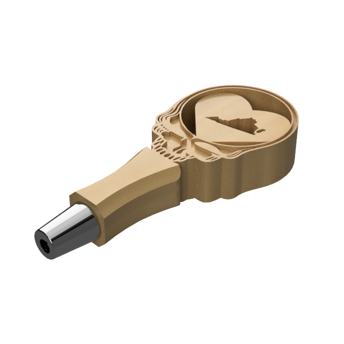 The Dead is for Lovers | Short Tap Handle – Grryp Craft Tap Handles