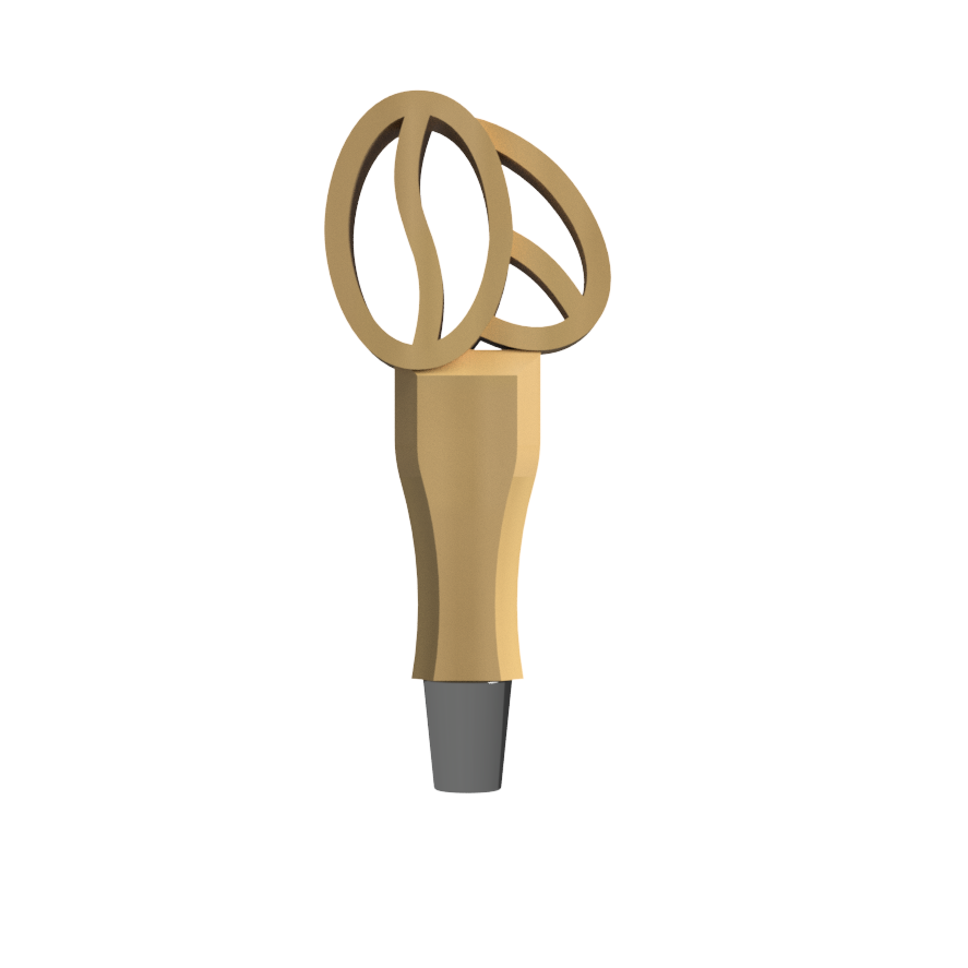 Coffee Bean | Short Tap Handle – Grryp Craft Tap Handles